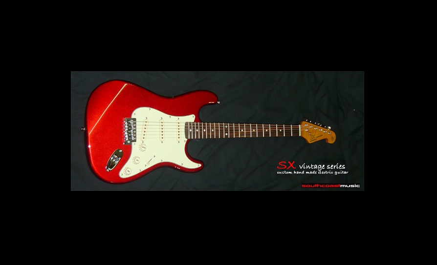 RED SX '62 VINTAGE STYLE ELECTRIC GUITAR – South Coast Music