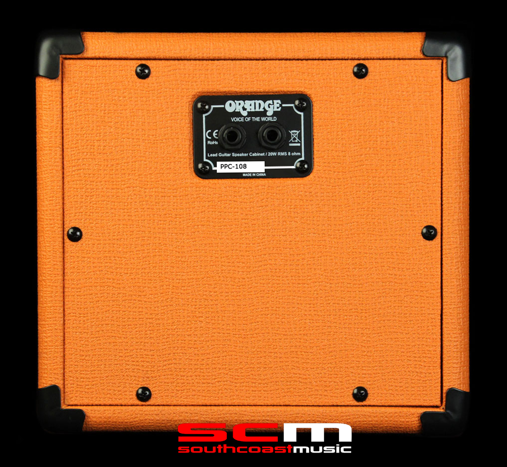 ORANGE PPC108 SPEAKER CAB CABINET TO SUIT MICRO-TERROR – South Coast Music