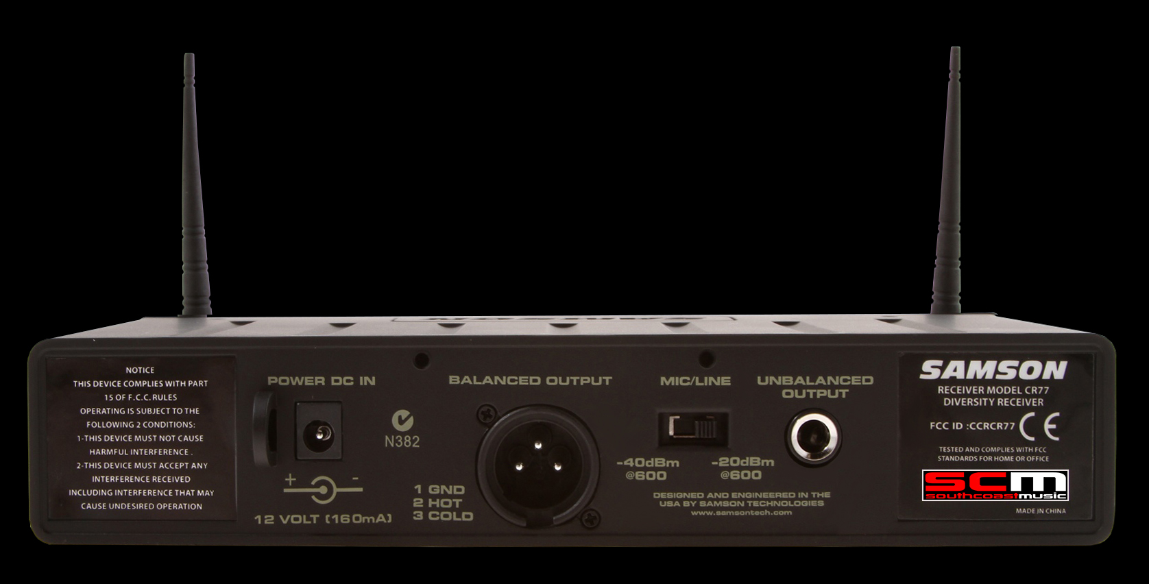 SAMSON Airline 77 HS-AERO UHF Wireless Aerobic Headset Microphone ...