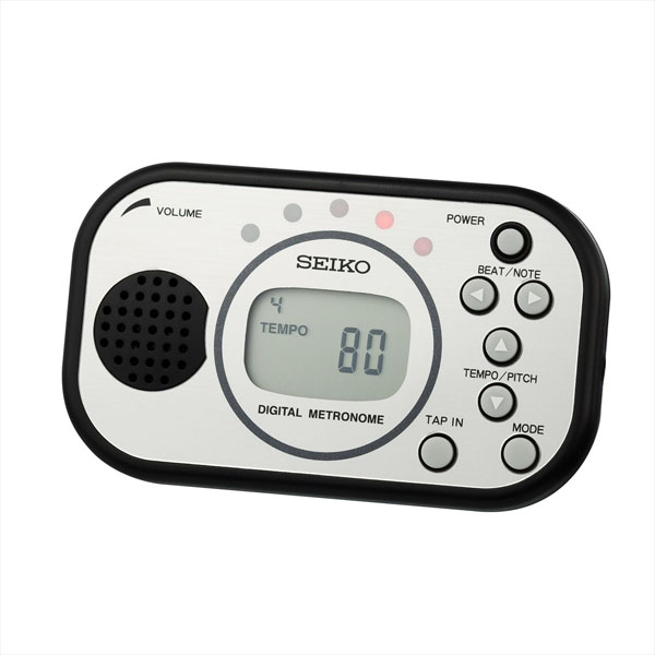SEIKO DIGITAL METRONOME DM100 with TAP-IN FUNCTION & MUSIC STAND SLOT ...