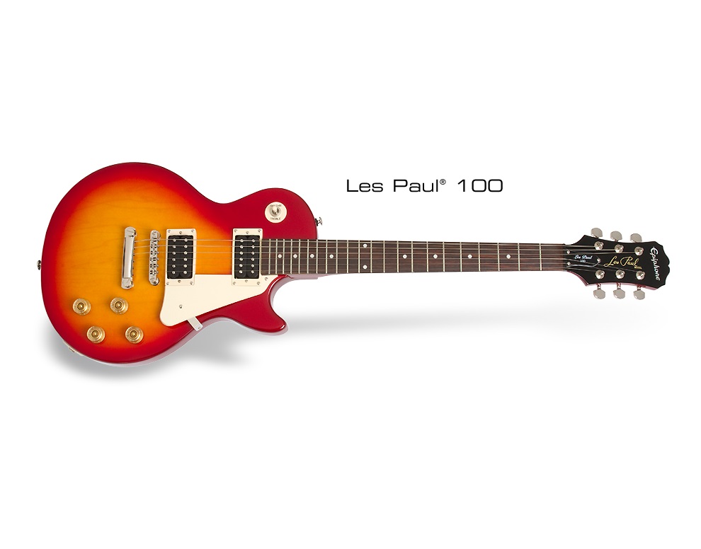 Epiphone Les Paul LP100 Electric Guitar Heritage Cherry Sunburst LP-100 ...