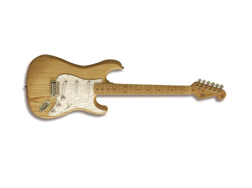 SX ASH2M Strat Shaped Electric Guitar American Swamp Ash Body – South ...