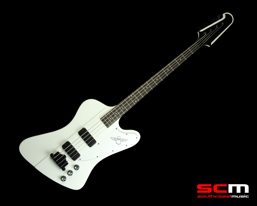 Epiphone Thunderbird Classic Iv Pro Aw Bass Guitar Alpine White Ebtcawbh1 South Coast Music