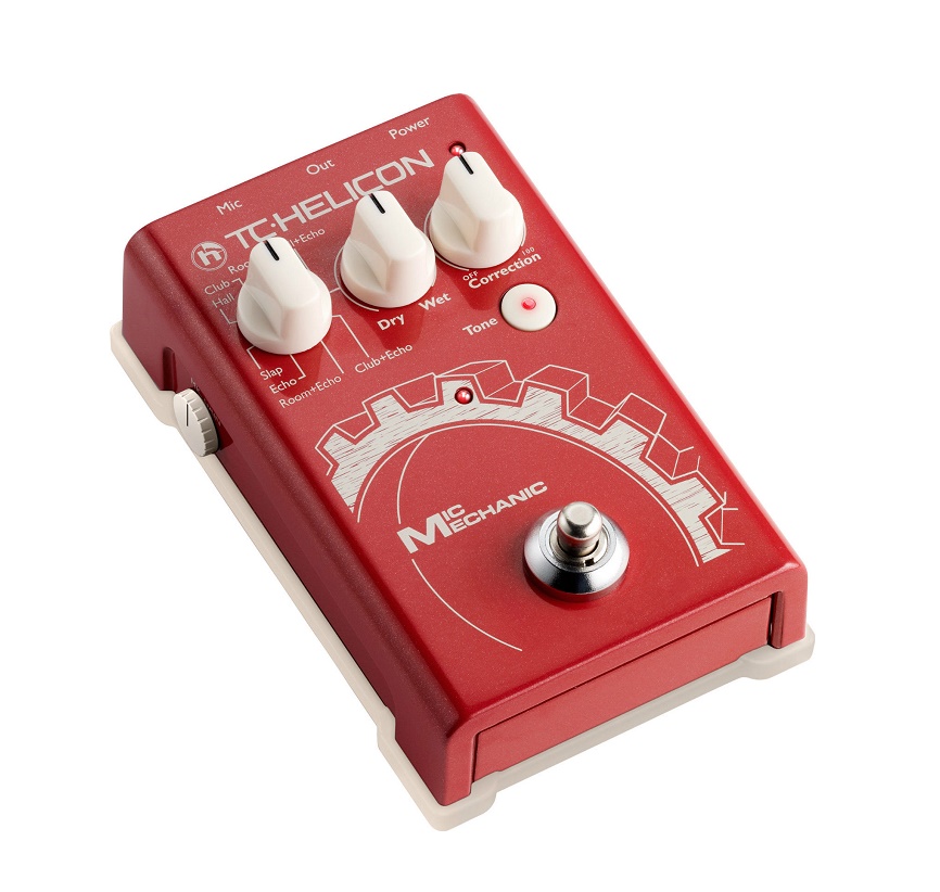 TC Helicon Mic Mechanic 2 Vocal FX Effects Processor Microphone Pedal ...