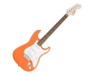Fender Squier Affinity Stratocaster Electric Guitar Competition Orange ...