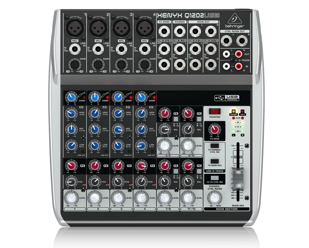 BEHRINGER Q1202USB PA MIXER 12 CHANNEL BRAND NEW with WARRANTY – South ...