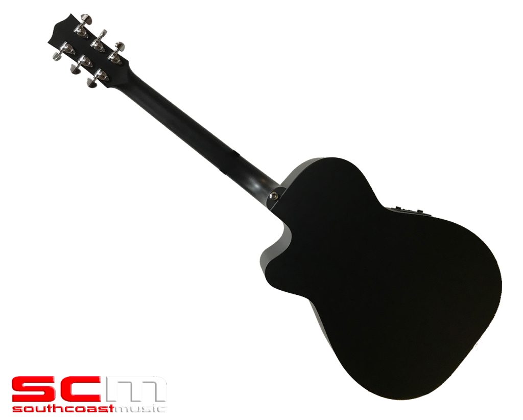 Maton SRS808C Acoustic Electric Guitar Custom Colour Satin Black Pro ...