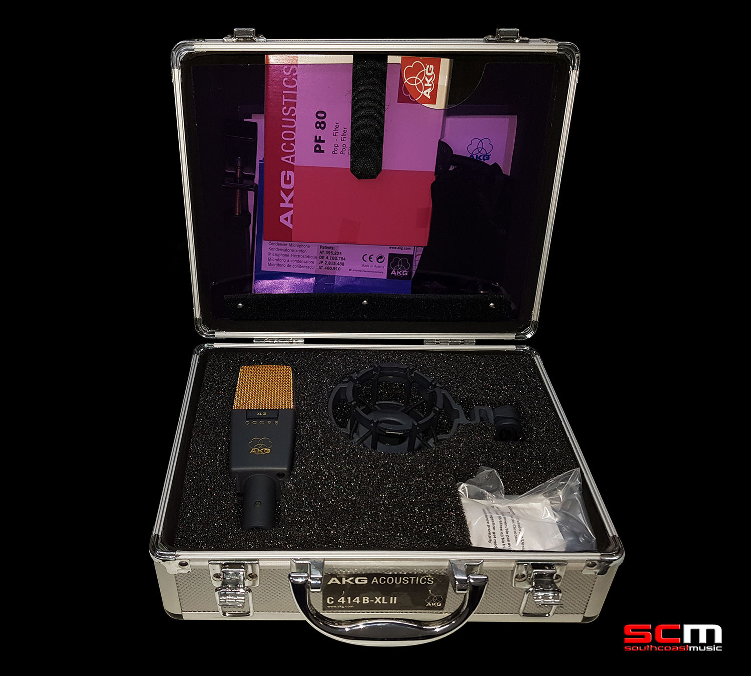 AKG C414B-XLII Reference Recording Microphone New Old Stock 2007 ...