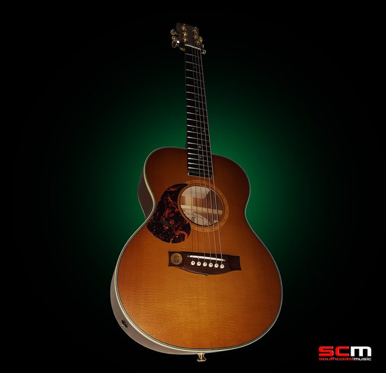 Maton EMD6L Diesel Special Left Hand Mini Acoustic Electric Guitar with ...