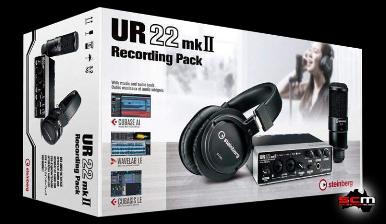 Steinberg UR22C MKII Recording Pack USB Audio Interface with Studio ...