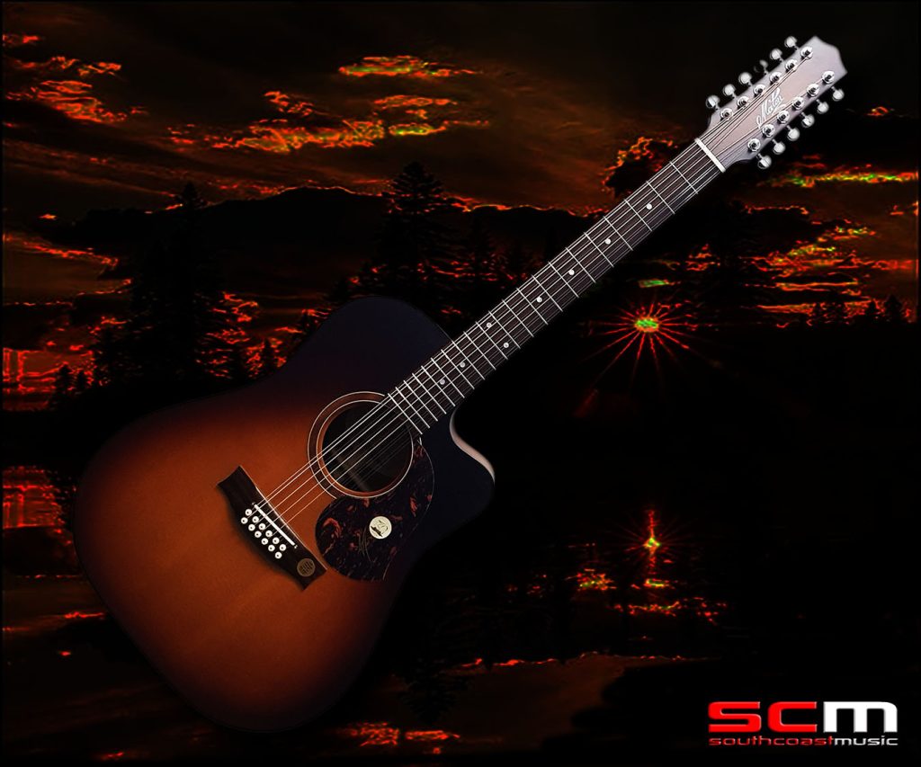 Maton Solid Road Series SRS70C-12 12 String Acoustic Electric Guitar ...