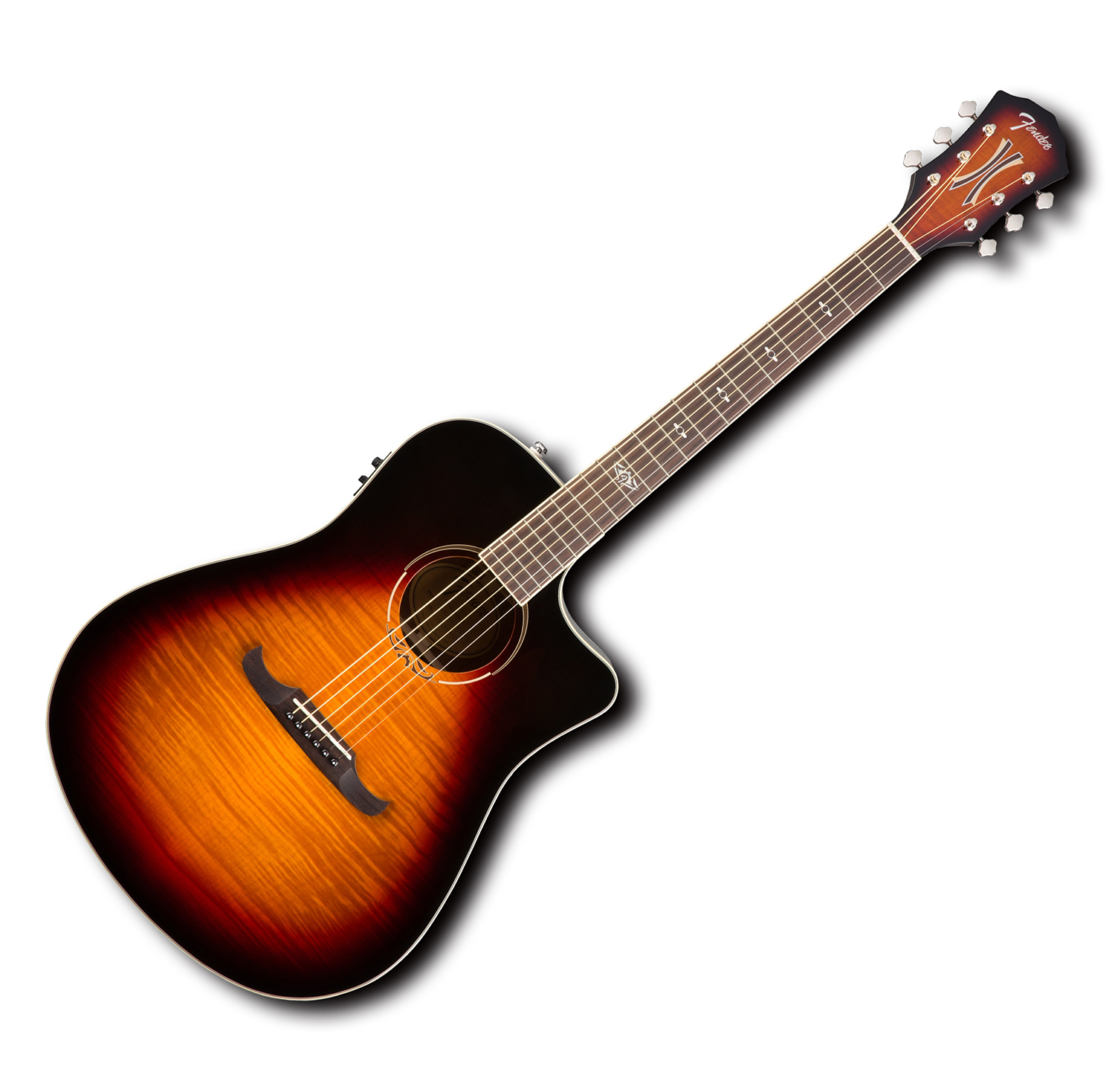 Fender T-bucket 300-CE VIII Acoustic Electric Guitar 3TS Three Colour ...