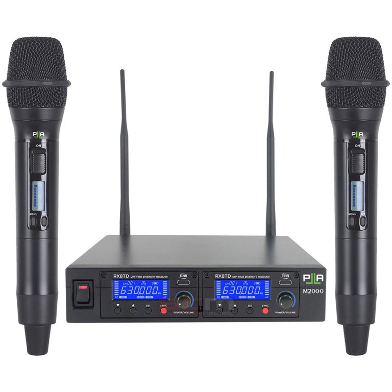 Parallel Audio M2000 Modular Wireless Microphone System 2 x Receivers 2 ...