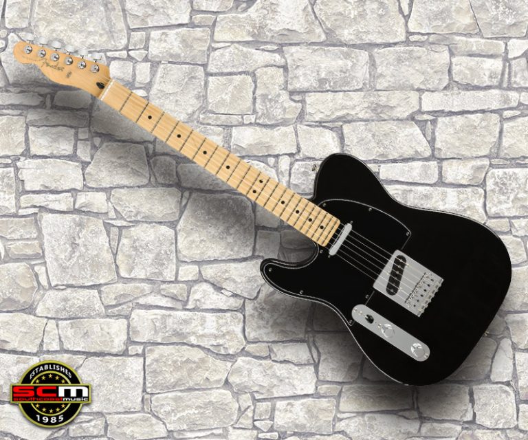 Fender Player Telecaster Left Handed Electric Guitar Black Gloss Finish ...
