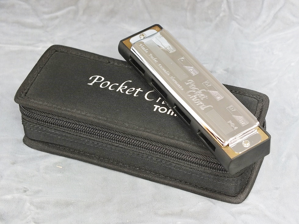 Tombo Pocket Chord Harmonica 8 Chord Ensemble Harmonica made in Japan – South Coast Music