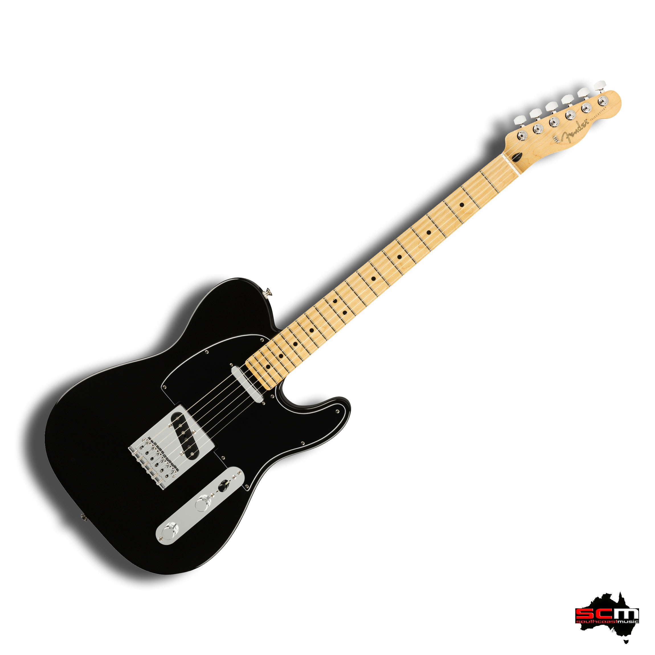 Fender Player Telecaster Electric Guitar Black Gloss Finish – South ...
