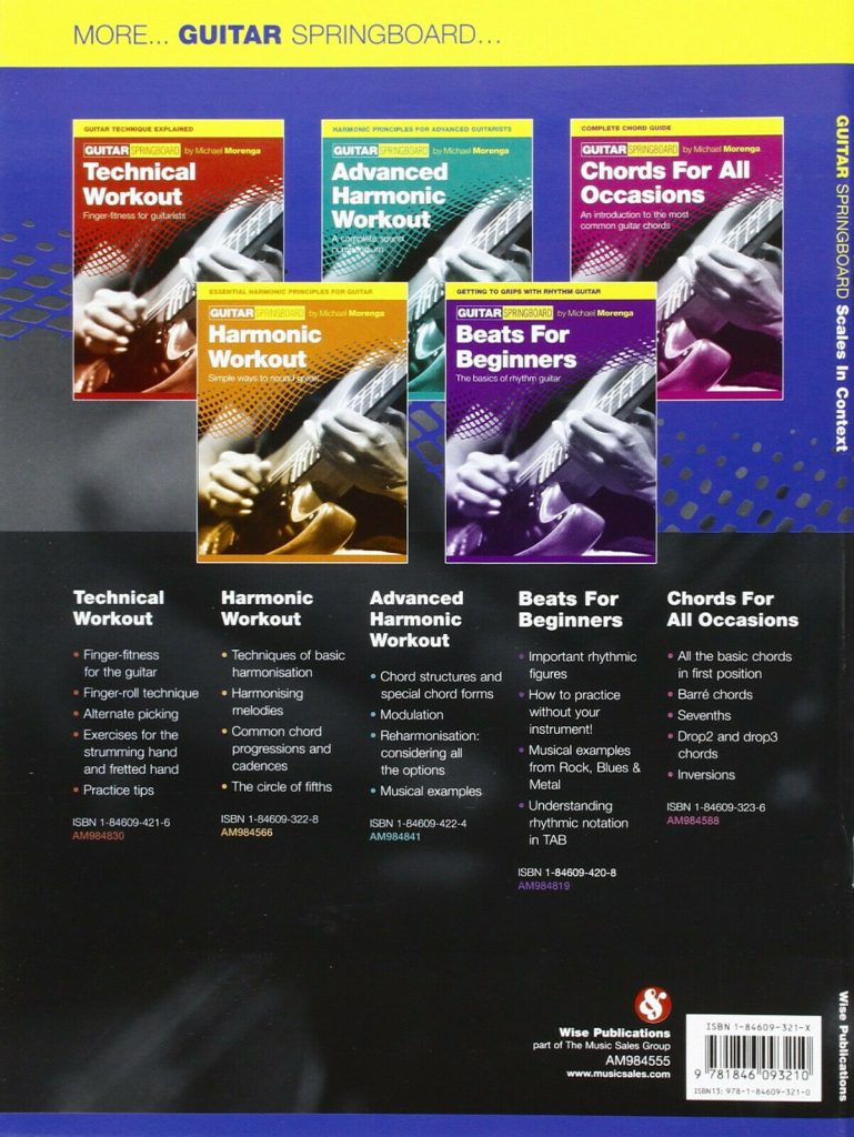 Beats For Beginners Guitar Springboard Tutorial Book By Michael Morenga ...