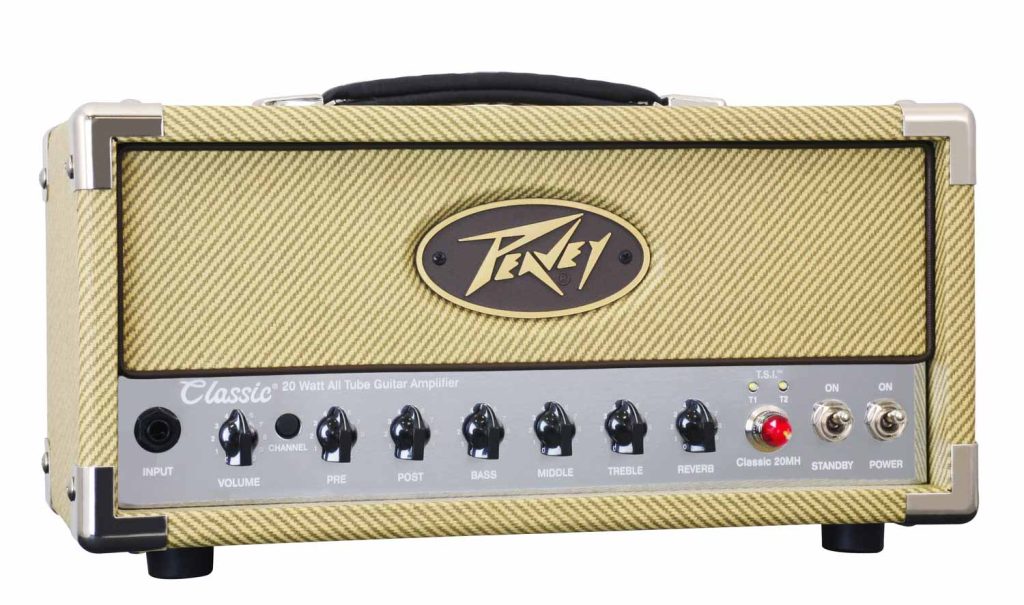 Peavey Classic® 20 MH Mini Amp Head - All Valve Mini Guitar Amp Head ...