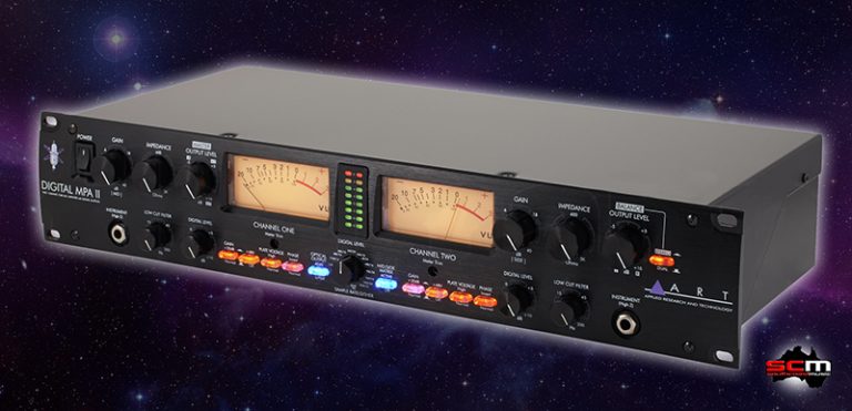ART Pro Audio Digital MPA II Two Channel Tube Preamp with Digital ...