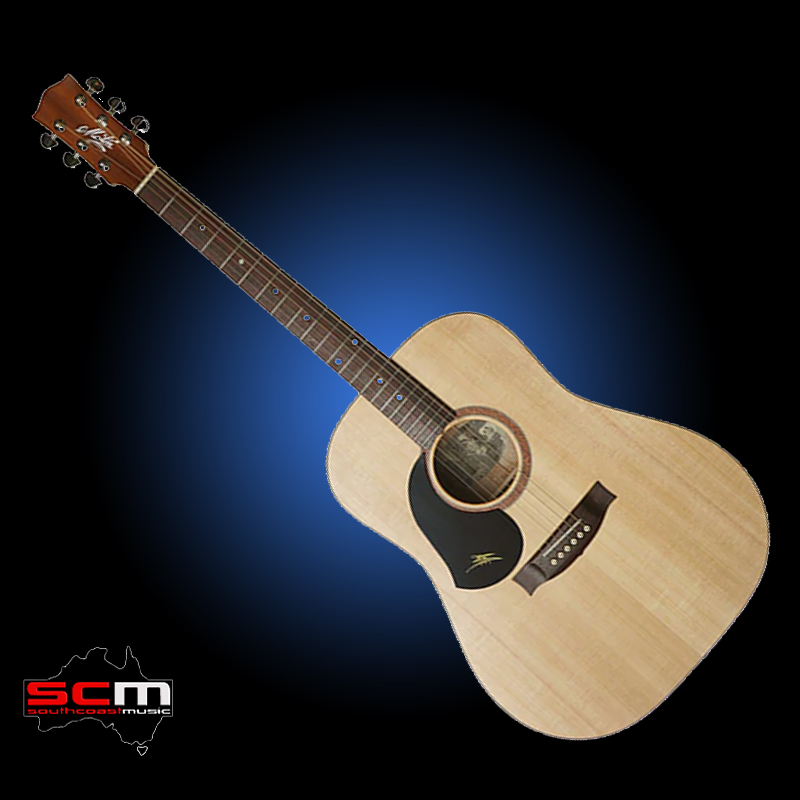Maton S60 Acoustic/Electric Guitar in Case - LEFT-HANDED -OUT OF STOCK ...