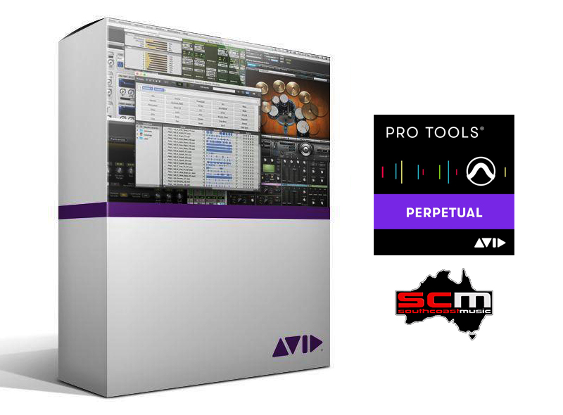 Avid Pro Tools Perpetual License - Boxed Copy – South Coast Music