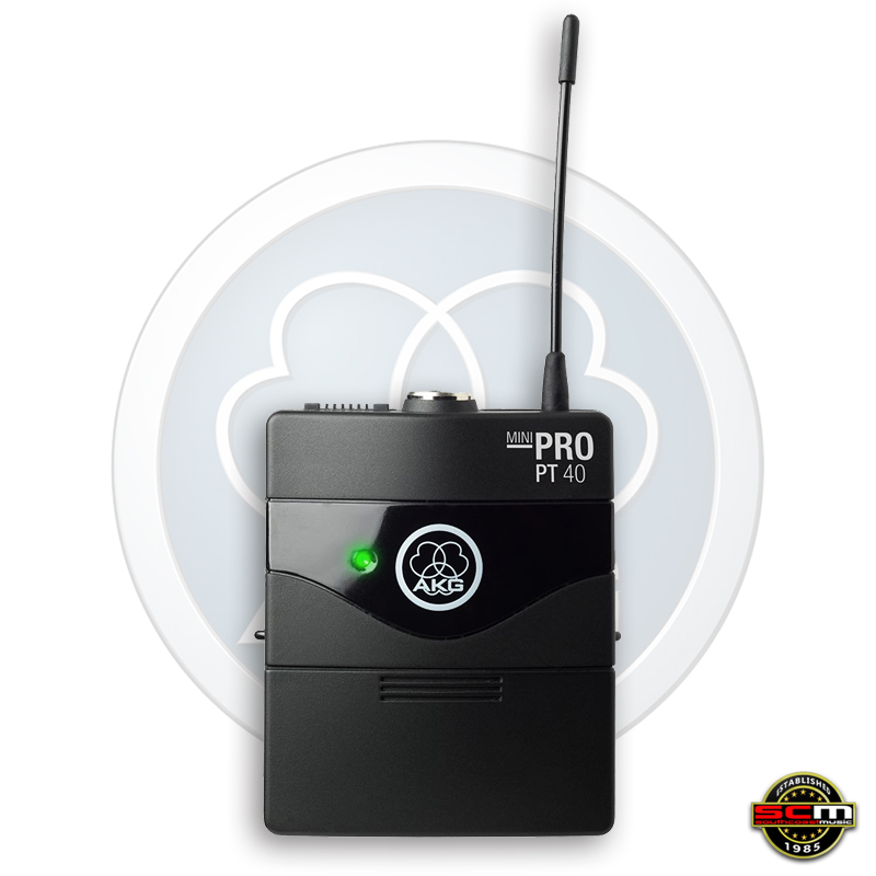 AKG WMS40 Mini Dual MIX Microphone and Instrument Wireless System US25 ...