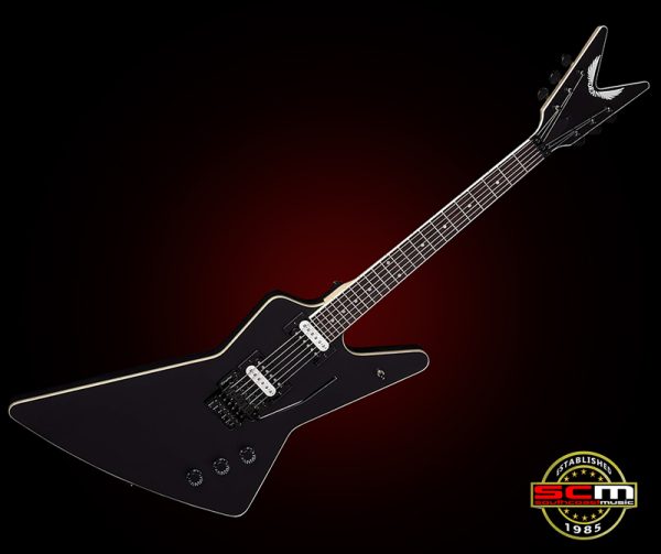 Dean ZXF Floyd Rose Electric Guitar, Black Satin finish KILLER Guitar ...