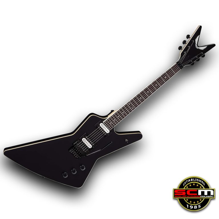 Dean ZXF Floyd Rose Electric Guitar, Black Satin finish KILLER Guitar ...