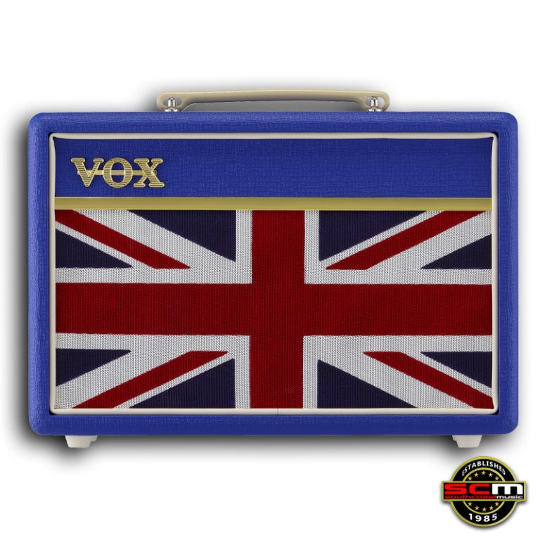 Limited Edition Vox Pathfinder 10 Union Jack Royal Blue Combo Amplifier ...